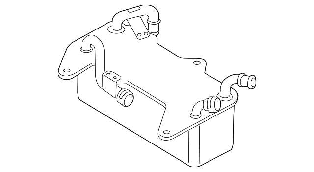 2011-2014 Audi Trans Cooler 4H0-317-021-R | Audi OEM Parts Guy