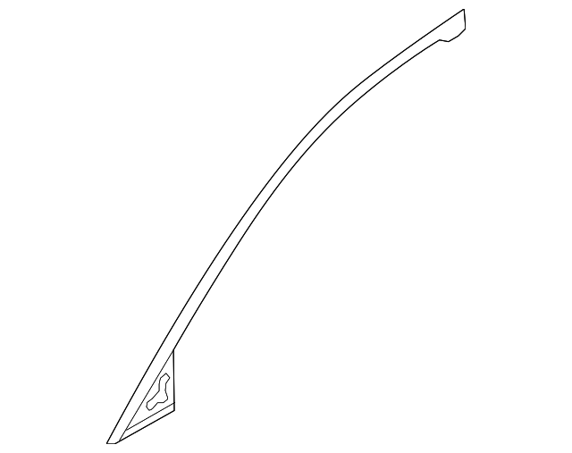 2018-2021 Mazda 6 Frame Molding GBEF-50-981E | Mazda-Parts