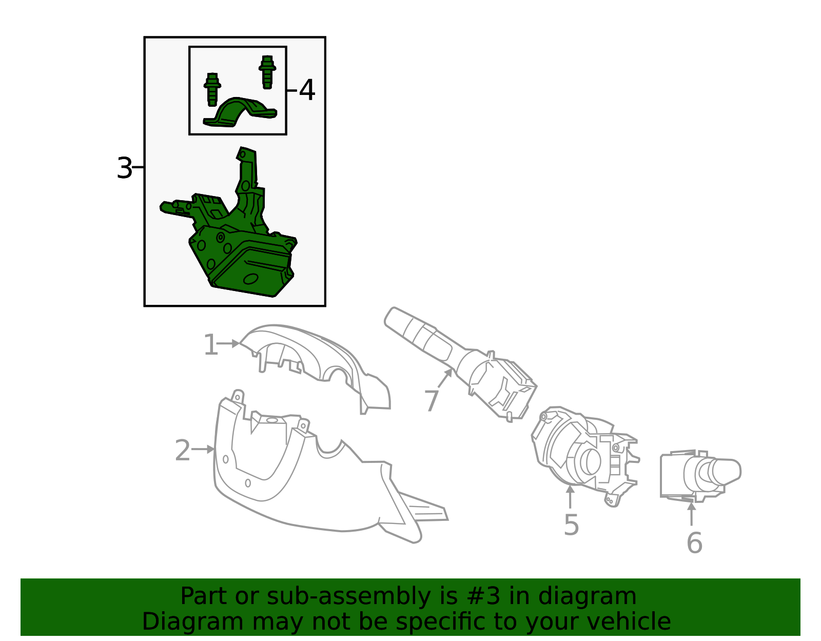 06351-TVA-A01 - 2017-2021 Honda Civic - Lock Assembly Steering ...