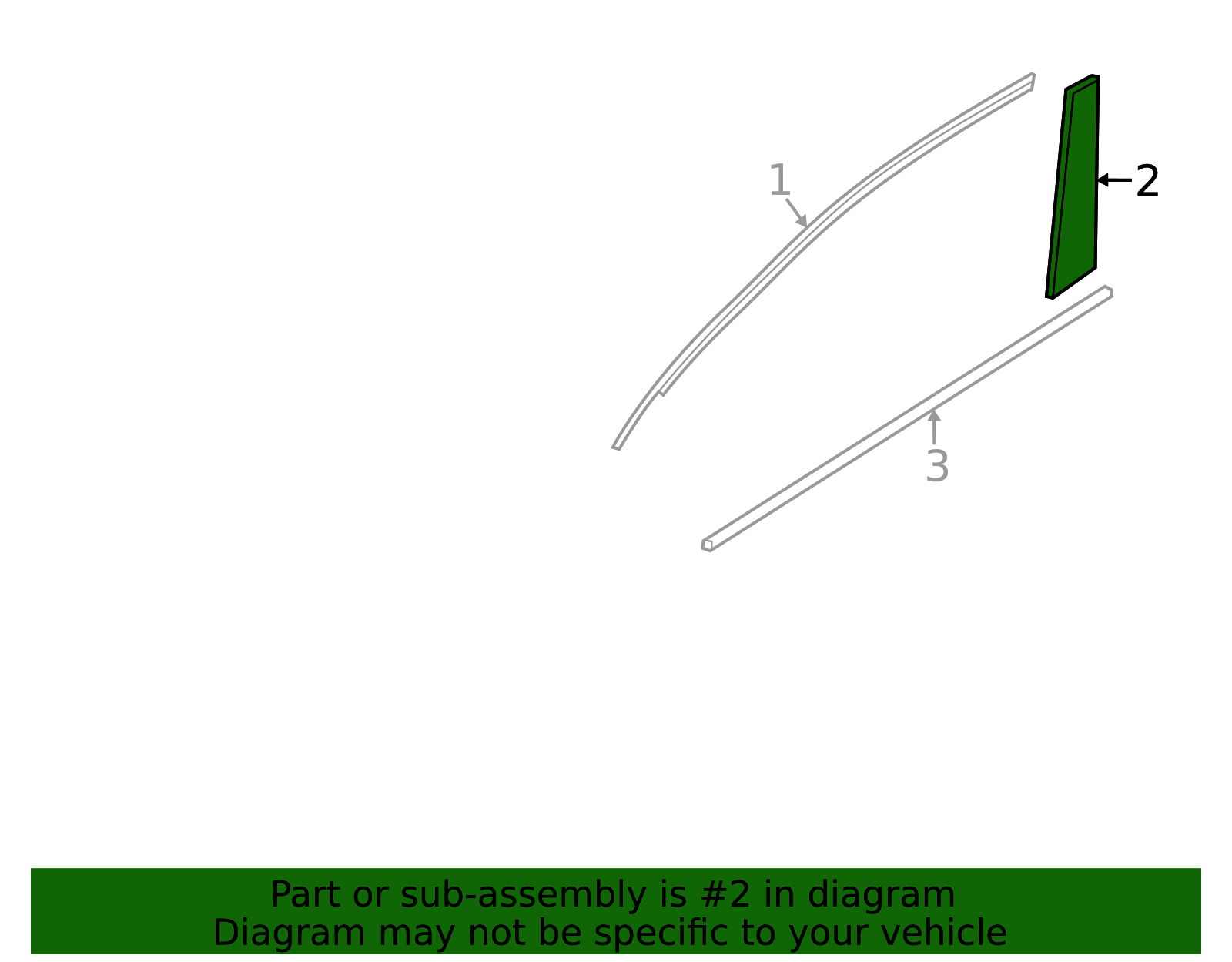 Door Applique - Exterior Accent Trim OEM | AutoNation Parts