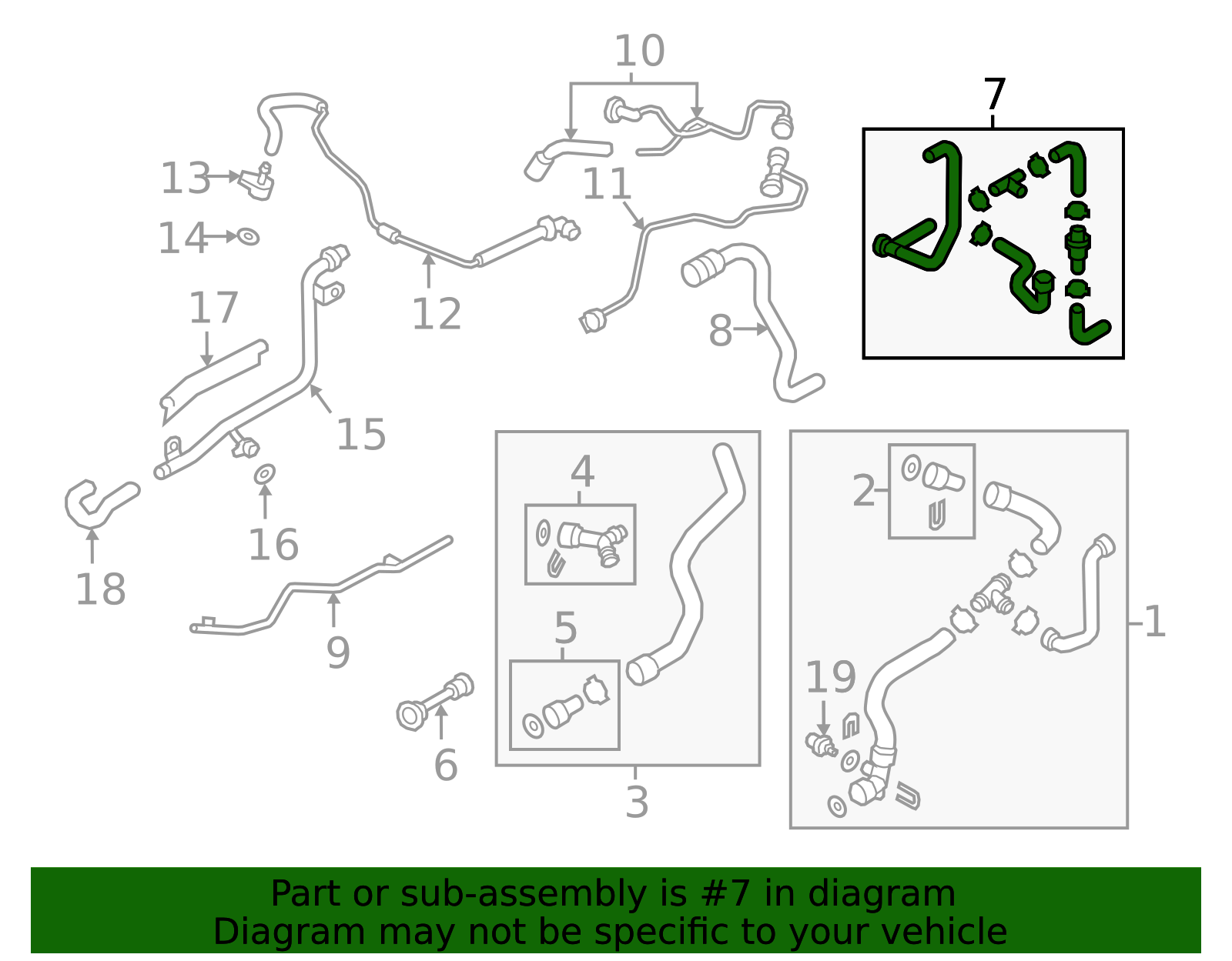 8W0-122-449-CR - Hose Assembly 2017-2024 Audi | Audi Parts Store