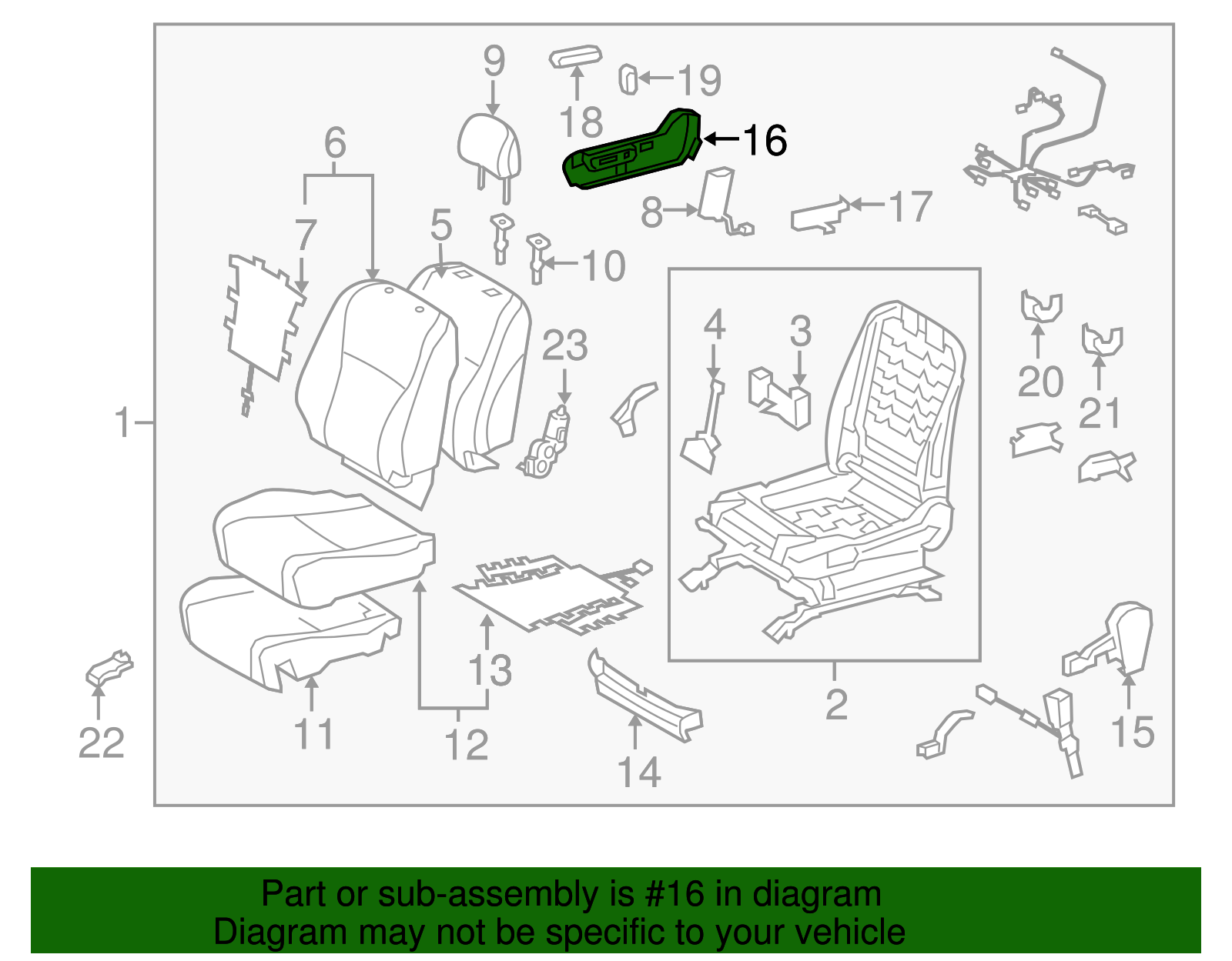 71811-0E080-C0 - Outer Side Panel - 2008-2013 Toyota Highlander | Nucar ...