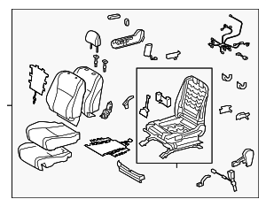 71100-0E190-E1 - 2010 Toyota Highlander - Seat Assembly | Nucar Toyota ...