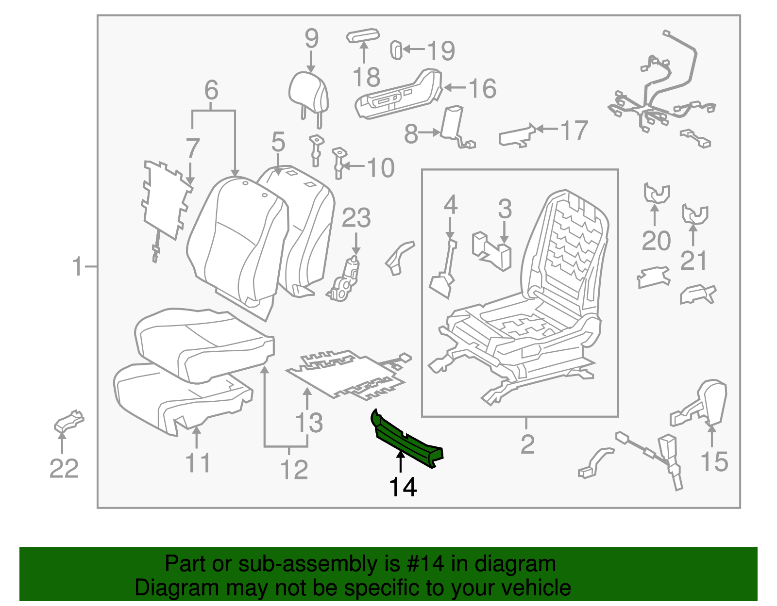 2008-2013 Toyota Highlander Front Shield 71867-0E020-C0 | MotorMotor