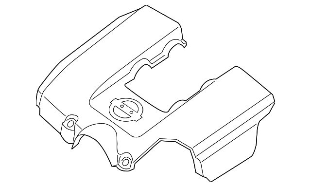 14041-7S00A - Engine Cover - 2004-2006 Nissan | Nissan OEM Parts Direct