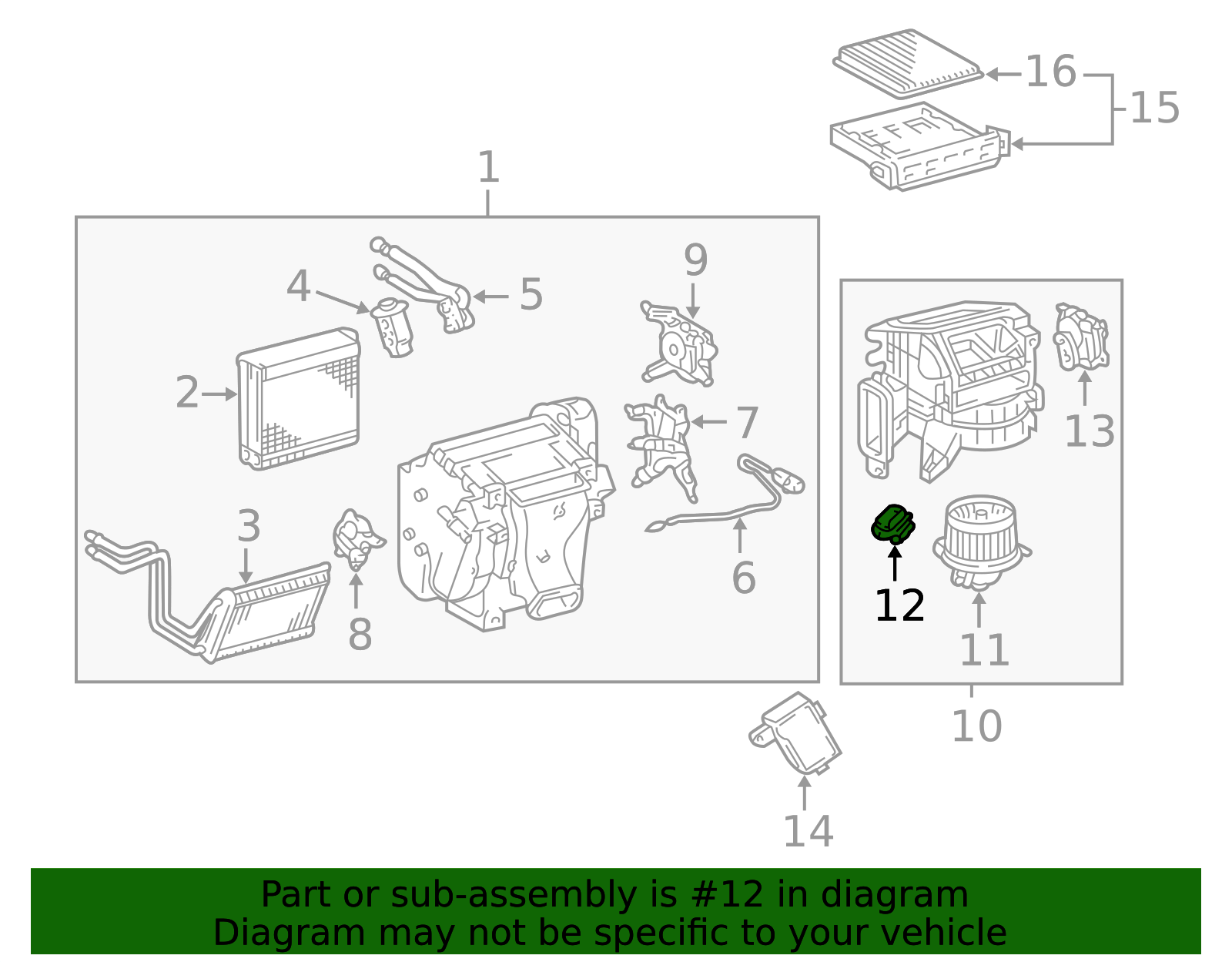 87165-13010 - HVAC Blower Motor Control Module - 1992-2010 Toyota ...