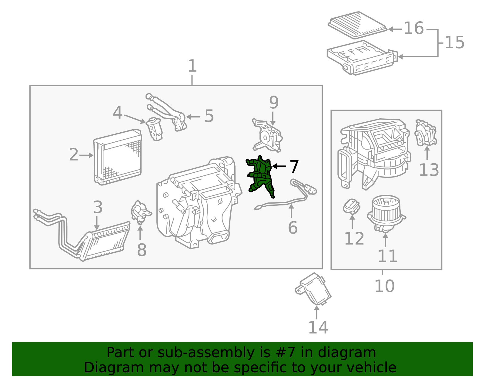 2003-2009 Toyota 4Runner Servo Sub-Assembly 87106-35180 | OEM Parts Online