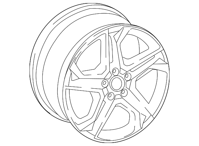 80A-601-025-BD - Wheel, Alloy 2018-2019 Audi | Audi OEM Parts Guy