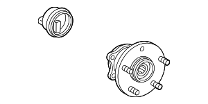 OEM 2018-2025 Toyota Wheel Bearing And Hub Assembly Part # 42450-12211 ...
