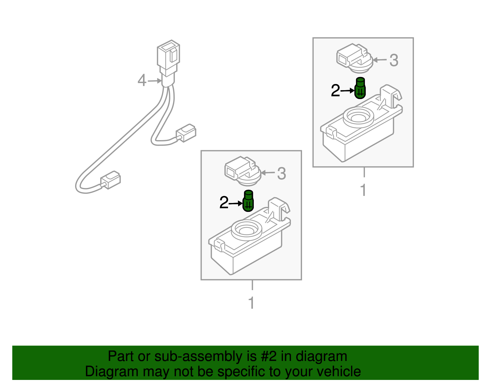 26261-89965 - Bulb 1990-2020 Infiniti | Official INFINITI Parts Store