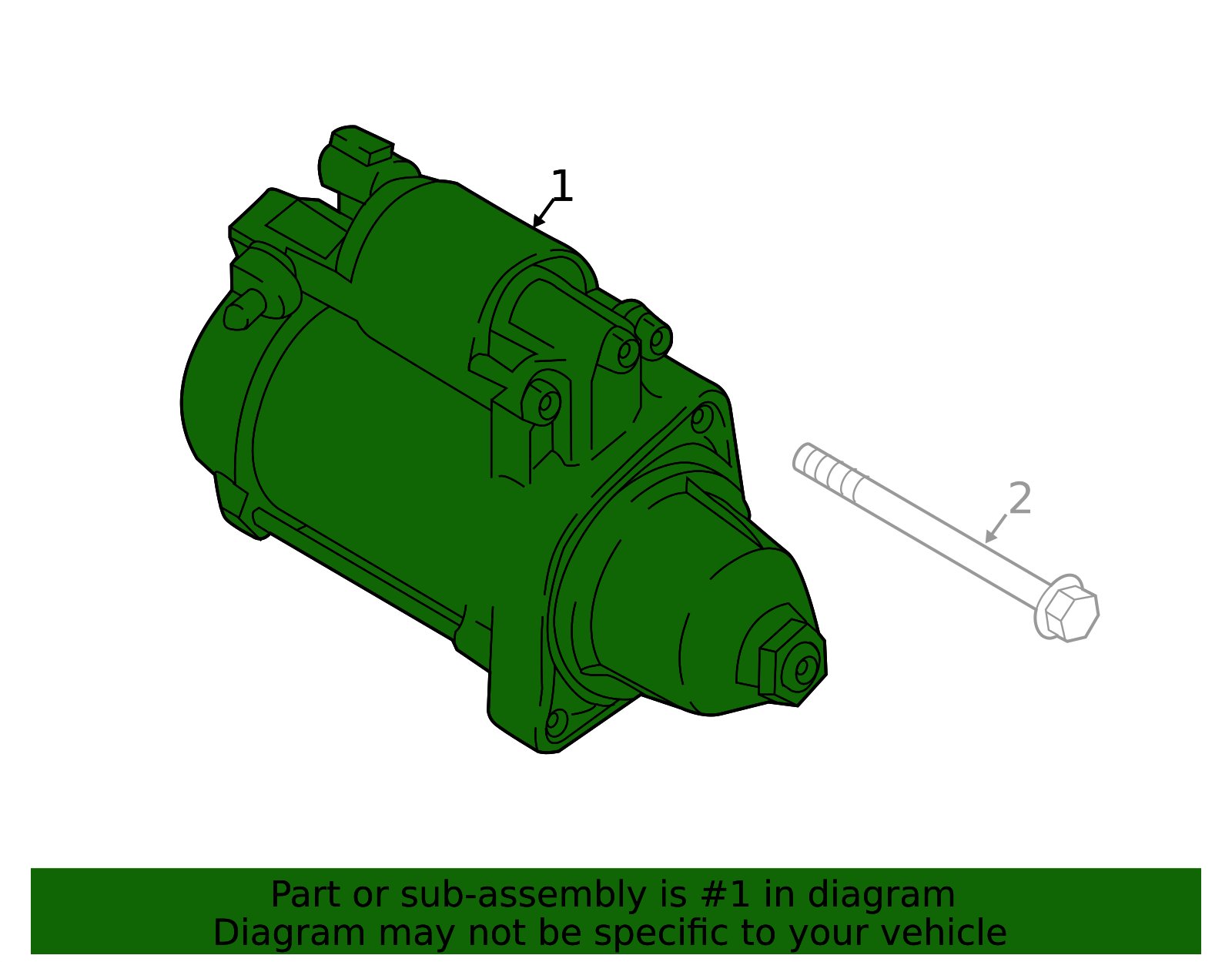 36100-2CTA0RU - Starter 2018-2021 Kia Stinger | Kia.Parts Store