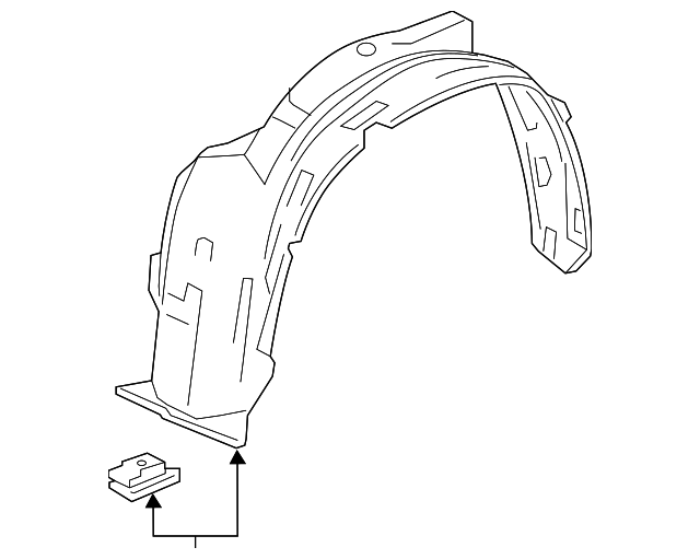 74100-T0A-A00 - 2012-2014 Honda CR-V - Fender Assembly R Front (Inner ...