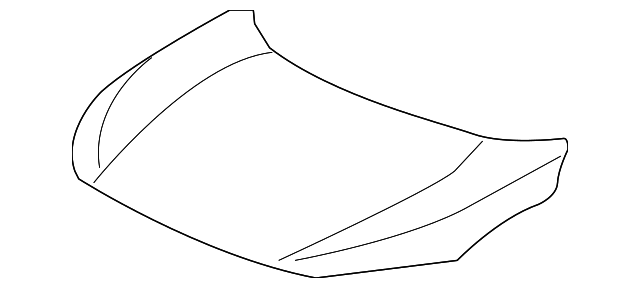 OEM 2016-2021 Honda Civic Hood, Engine 60100-TBA-A00ZZ | Honda ...