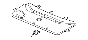 2020 Honda Civic Hood Insulation Pad 74141-TEA-T00 | OEM Parts Online