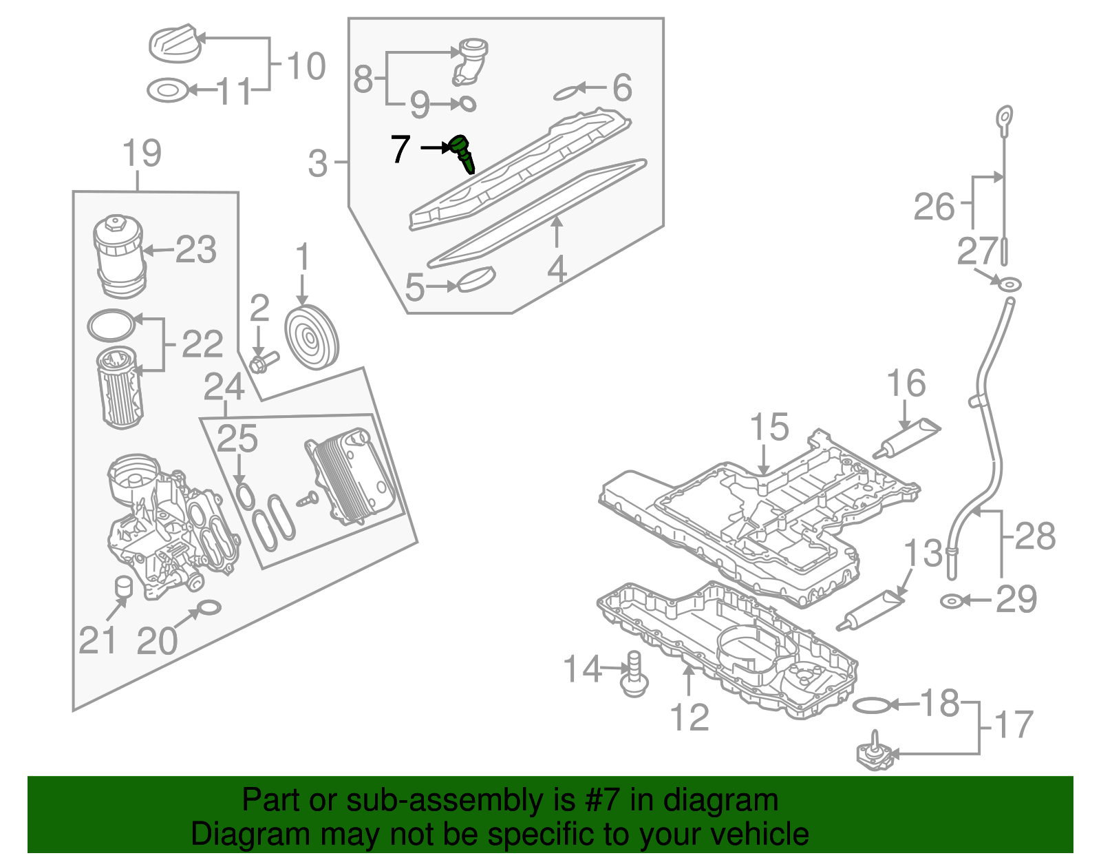 2005-2009 Audi A8 Quattro Valve Cover Bolt WHT-002-370 | Audi USA Parts