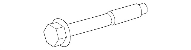 Suspension Shock Absorber Bolt | W712104-S439 | Walls' Ford Parts