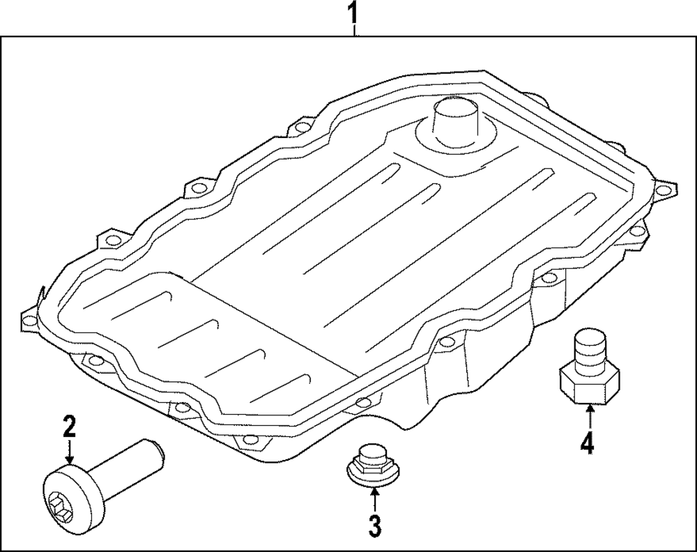 PAB-398-009 - 2019-2025 Porsche Cayenne - Transmission Oil Pan ...