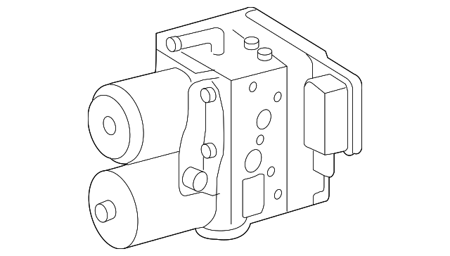 2007-2011 Toyota Camry ABS Hydraulic Control Unit Modulator Valve ...