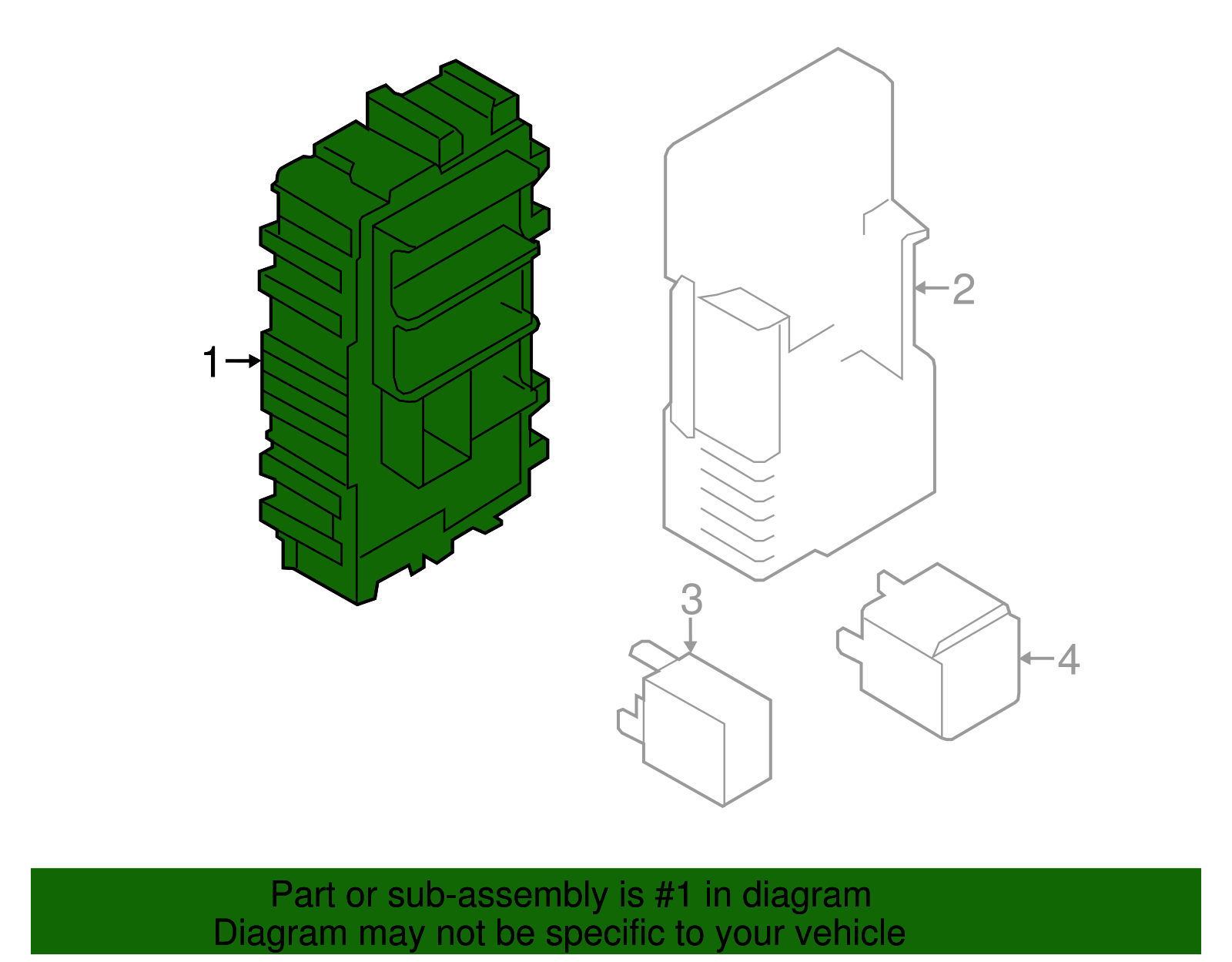 2007-2018 Volvo Relay Plate 30765431 | OEM Euro Parts