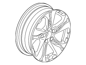 42700-TLA-A79 - Wheel, Alloy 2017-2022 Honda CR-V | Honda Parts Online