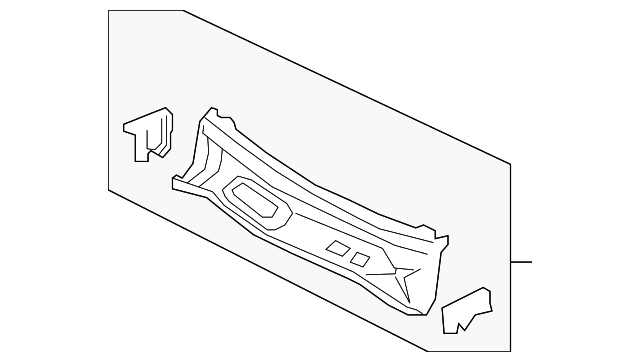 2006-2012 Toyota RAV4 Cowl Panel 55700-0R010 | Toyota Parts Center