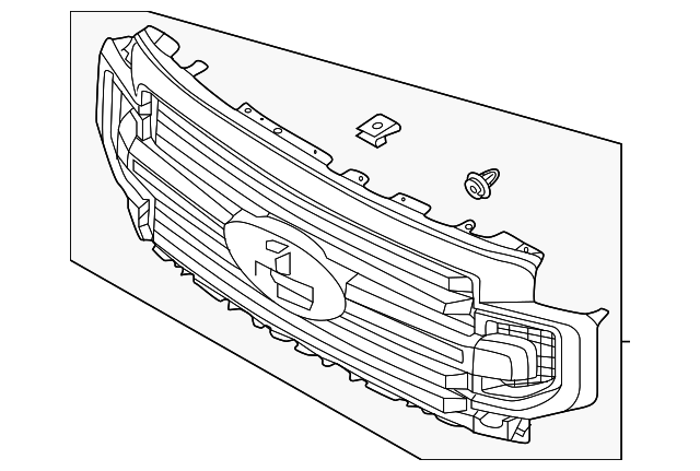 LC3Z-8200-FA - Grille Assembly 2020-2022 Ford | Ford Parts Direct