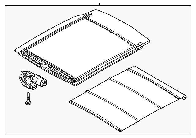 2012-2023 Land Rover Sunroof Assembly LR181862 | Land Rover Lake Bluff