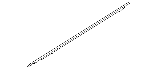 82220-3R001 - Belt Molding 2014-2016 Kia Cadenza | Kia.Parts Store