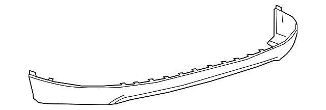 Genuine Toyota Lower Cover part# 52169-0R020 for 2016-2018 Toyota RAV4 ...