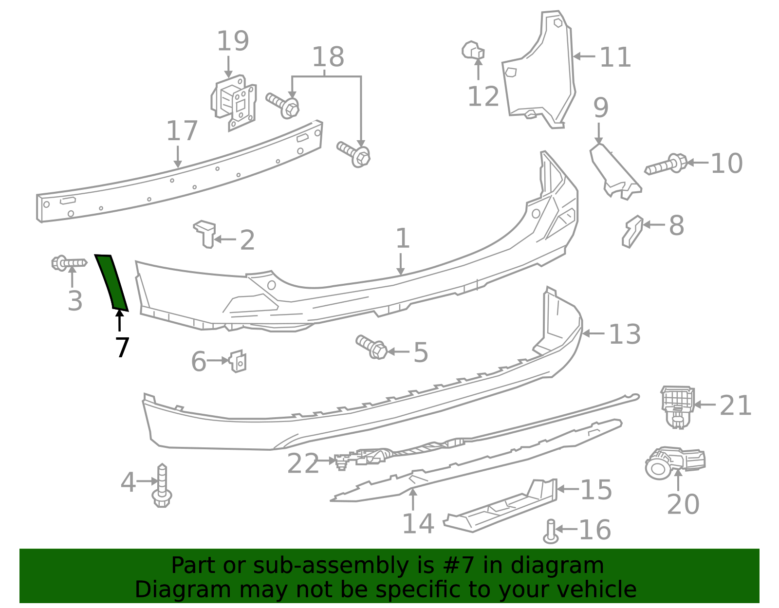 2017-2018 Toyota RAV4 Wheel Arch Molding 52162-0R900 | Toyota Parts Center