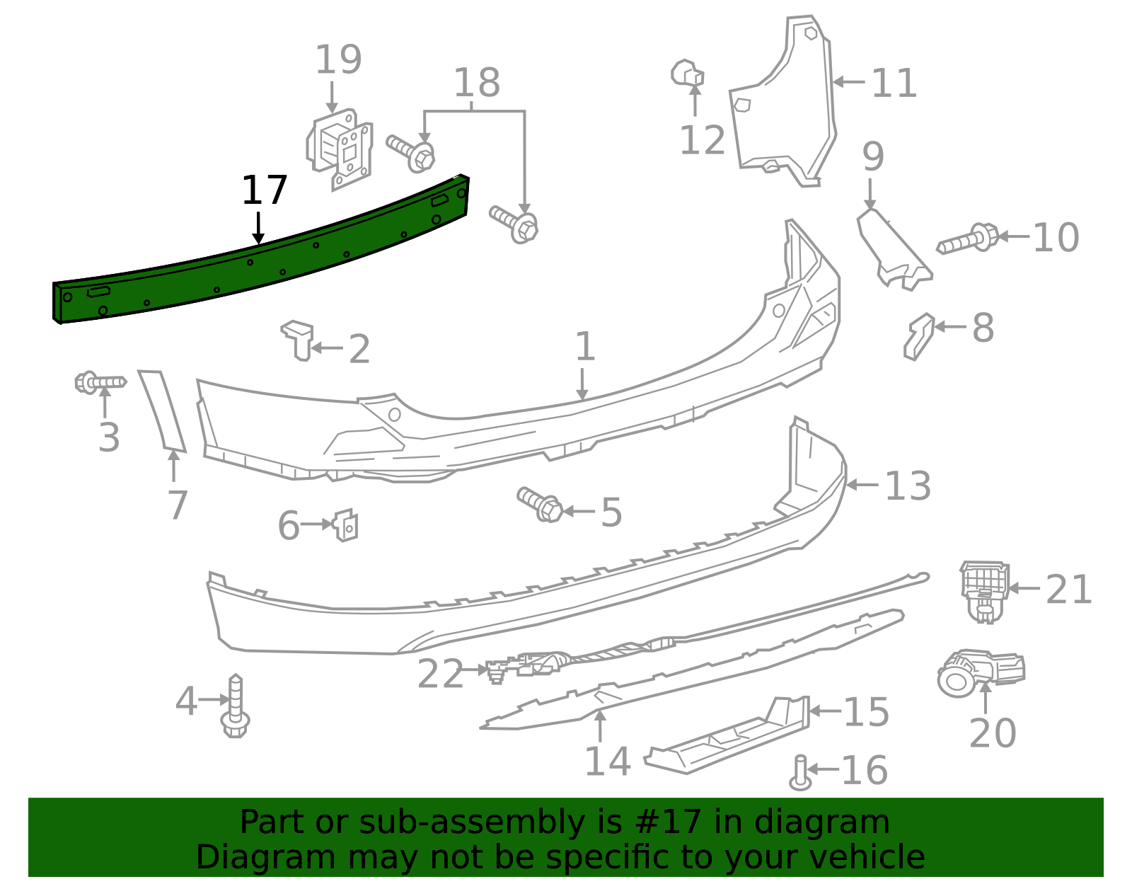 2013-2018 Toyota RAV4 Impact Bar 52023-0R020 | MotorMotor