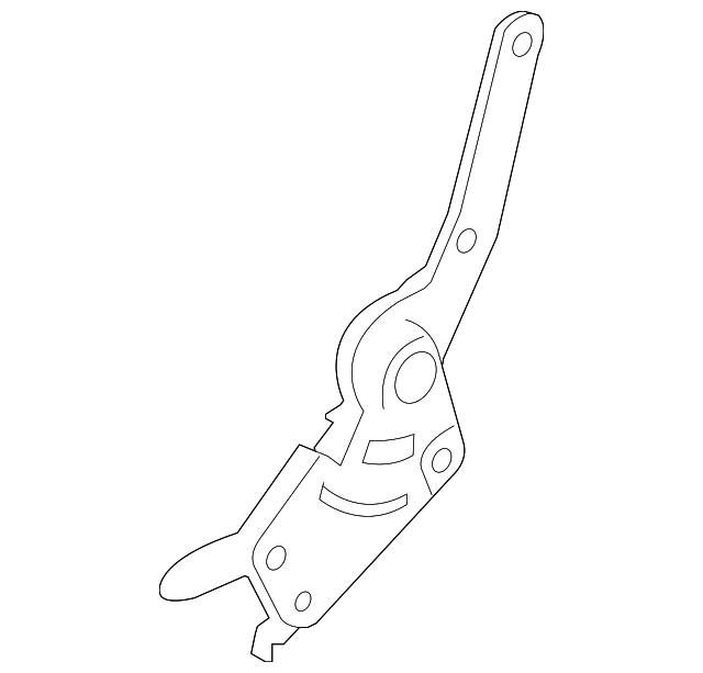 2008-2025 Ford | Seat Hinge | 6C2Z-1562649-A | Walls' Ford Parts