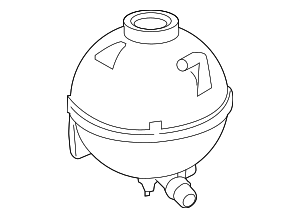 9105015300 - Expansion Tank 2019-2024 Mercedes-Benz | Mercedes-Benz USA ...