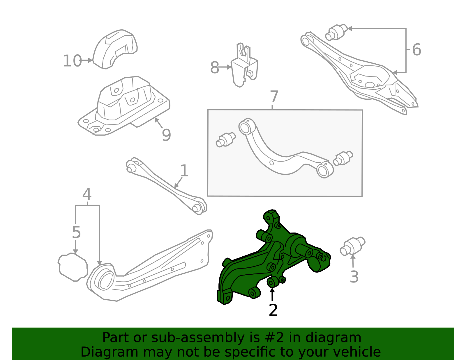 5QA-505-434-D - High-Quality Knuckle for 2019-2021 Volkswagen Jetta ...
