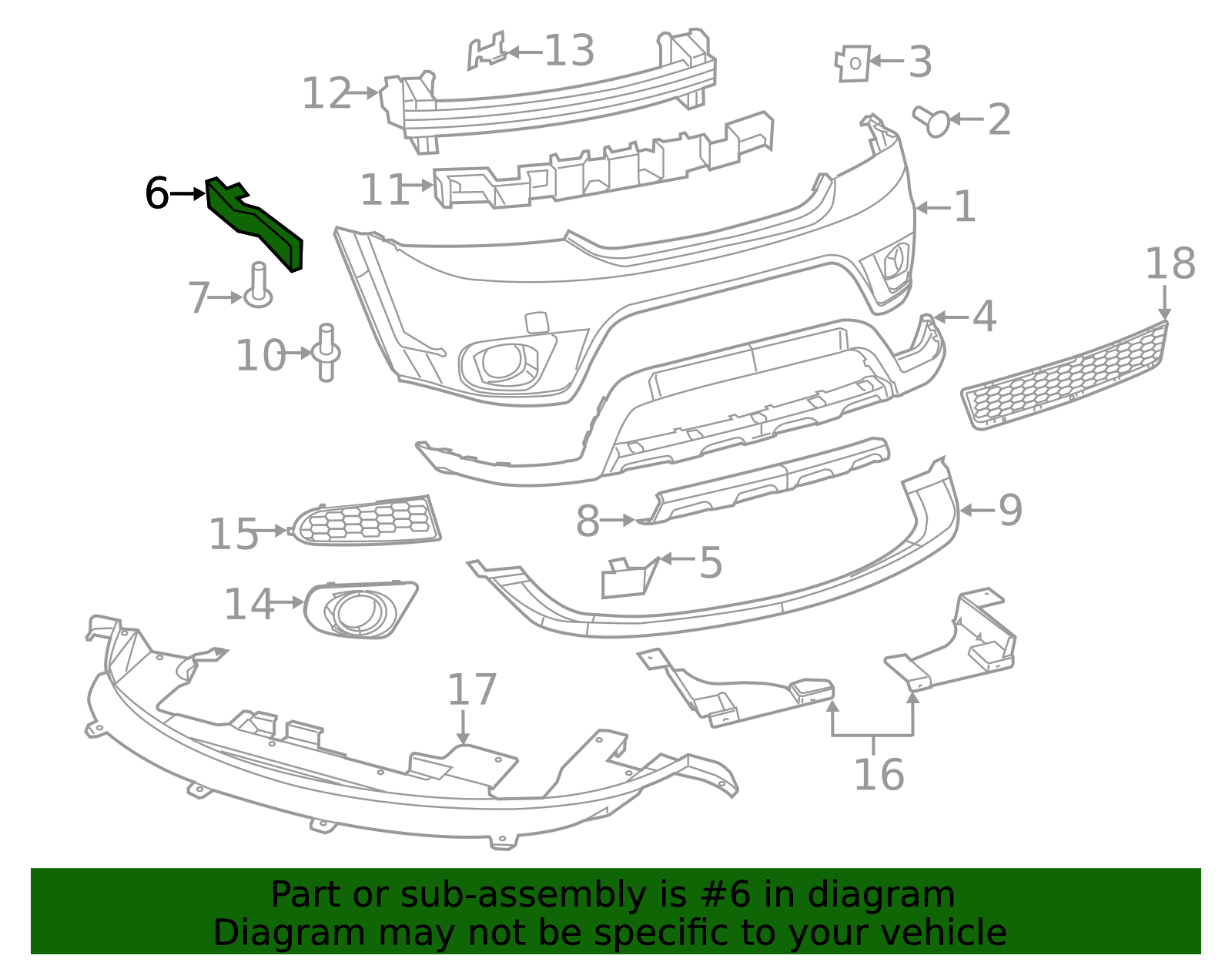 2009-2020 Dodge Journey Support Bracket 05178410AD | Mopar Parts Canada