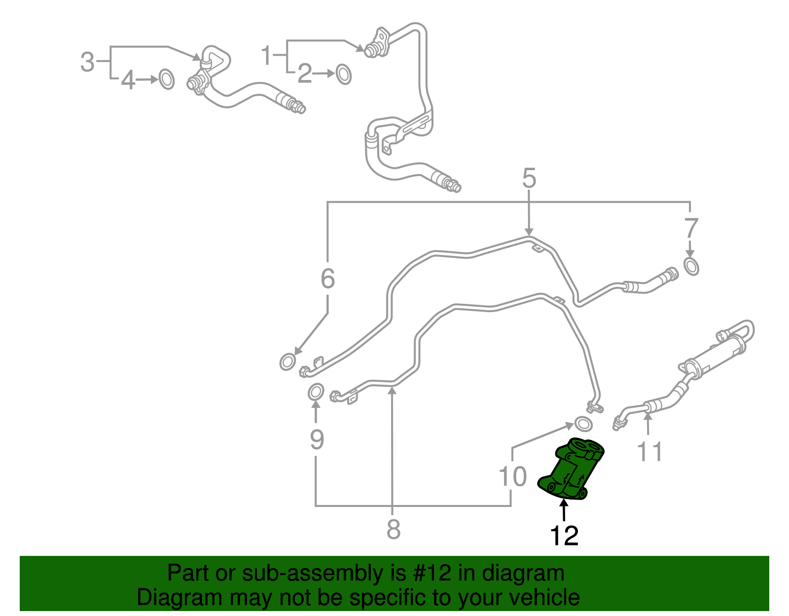 0B5-325-129-B - Adapter 2010 Audi S4 | Audi OEM Parts Guy