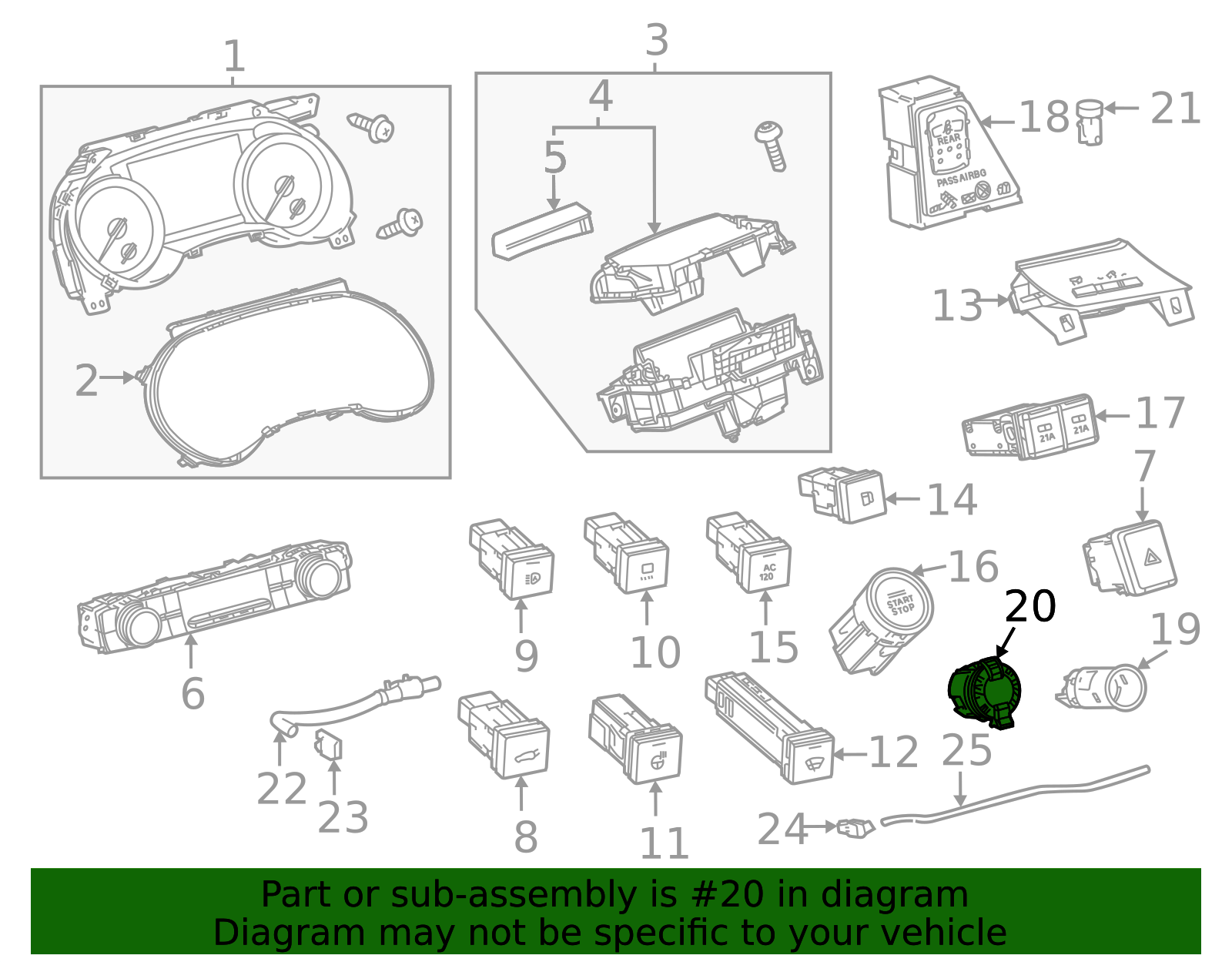 2014-2025 Toyota 2014-2024 Toyota - 12 Volt Accessory Power Outlet ...