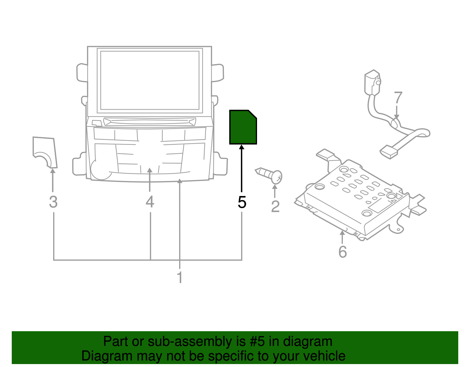 2014 Subaru Memory Card MSA5M1321K | Subaru Parts Guys