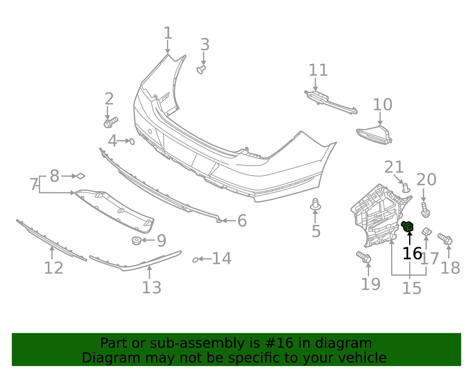 2017-2025 Hyundai Side Bracket Retainer 86625-2B001 | OEM Parts Online