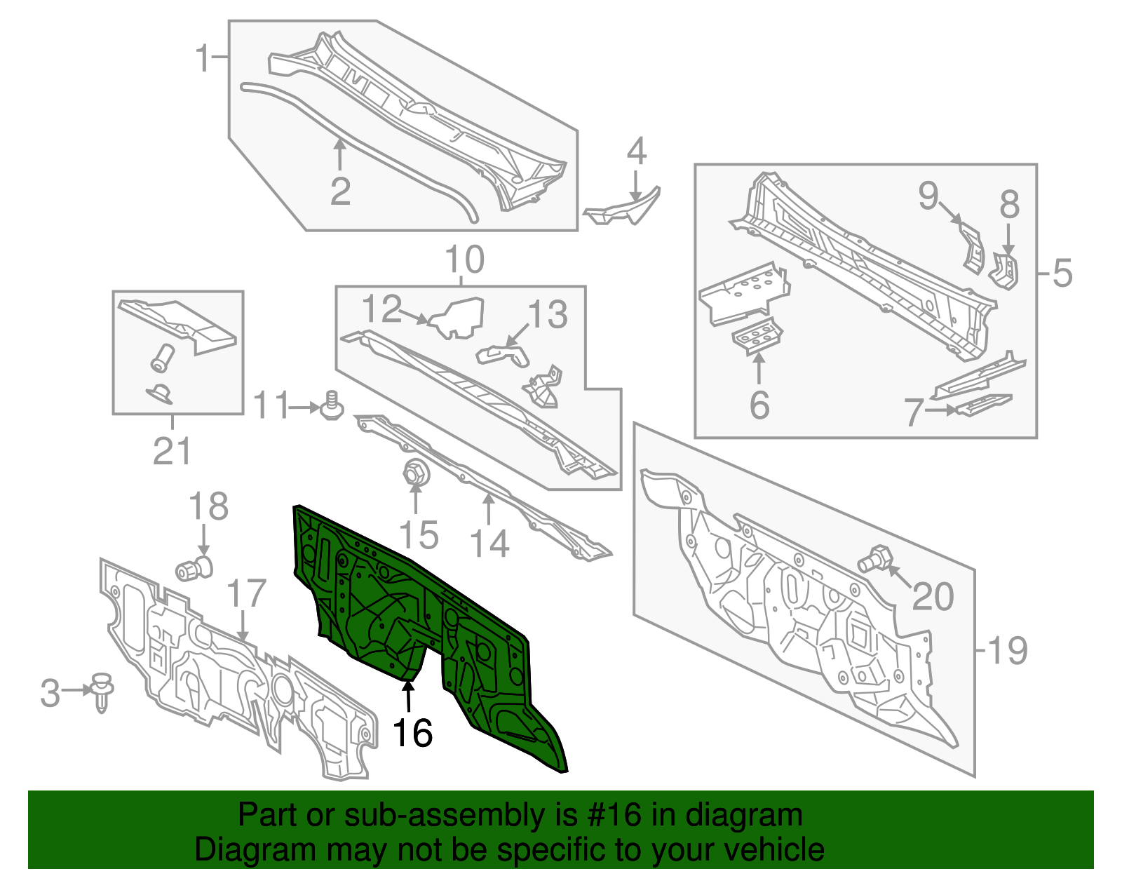 55101-0C080 - Dash Panel 2011-2021 Toyota Tundra | Longo Toyota Parts