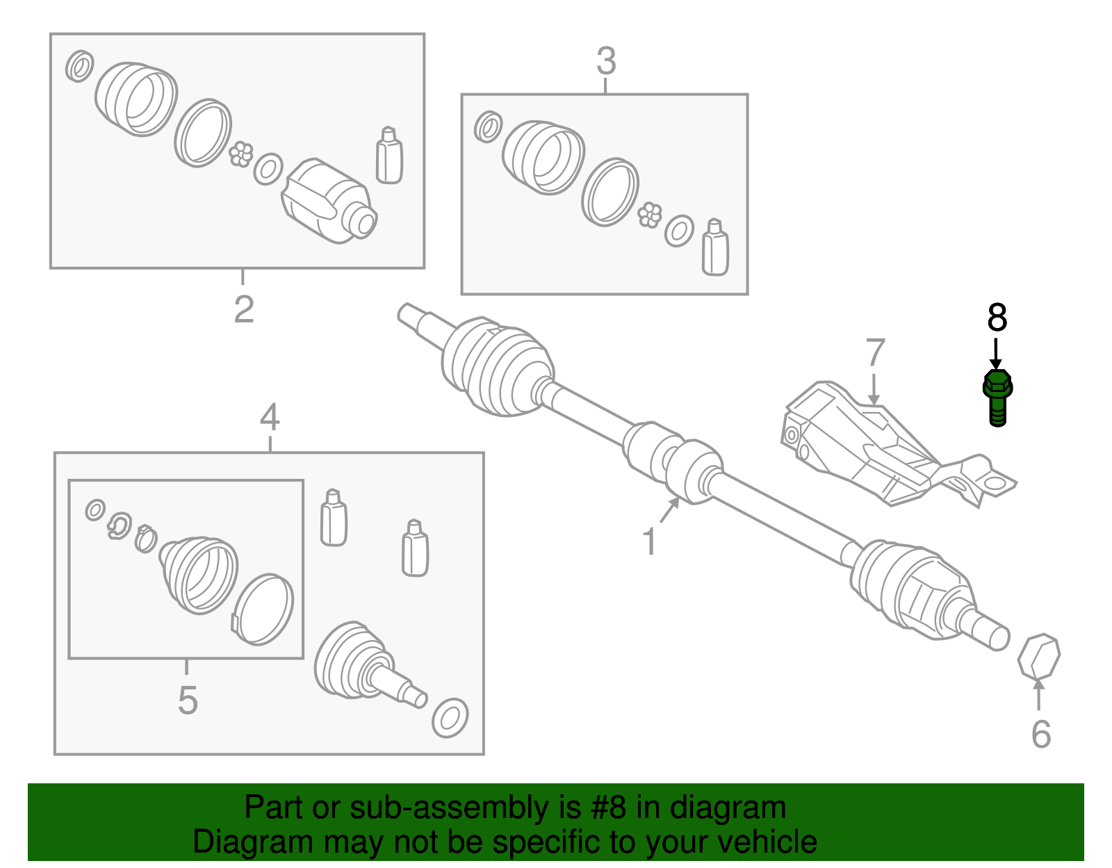 11293-08206-K - Heat Shield Bolt 2009-2021 Hyundai | Hyundai Wholesale ...