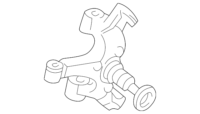1995-2025 Ford | Steering Knuckle | 9C2Z-3105-D | Walls' Ford Parts