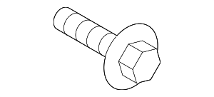 2013-2025 Nissan Roof Luggage Carrier Side Rail Bolt 01121-N8051 ...