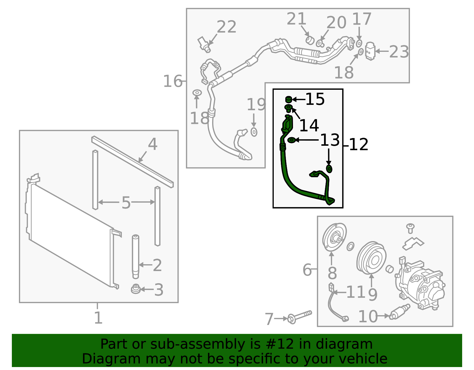 2019-2020 Hyundai Elantra Discharge Hose 97762-M6150 | MotorMotor