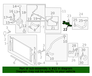 Engine Coolant Filler Neck | PX4J-15-17YA | Mazda Online Parts