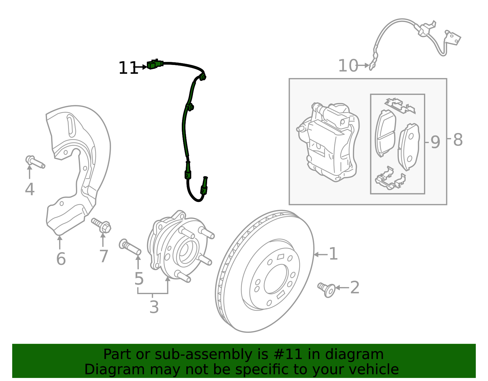 2024-2025 Hyundai ABS Sensor Wire 58930-BE000 | OEM Parts Online