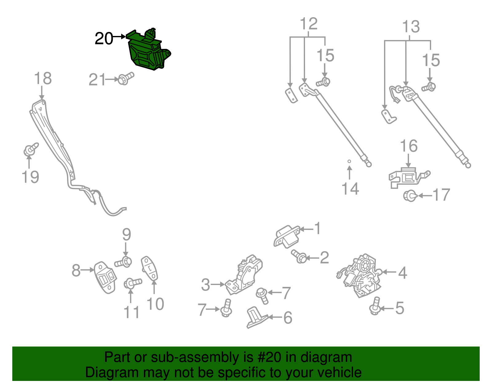2016-2023 Mazda CX-9 Control Module TA0A-62-6H0F | RealMazdaParts.com