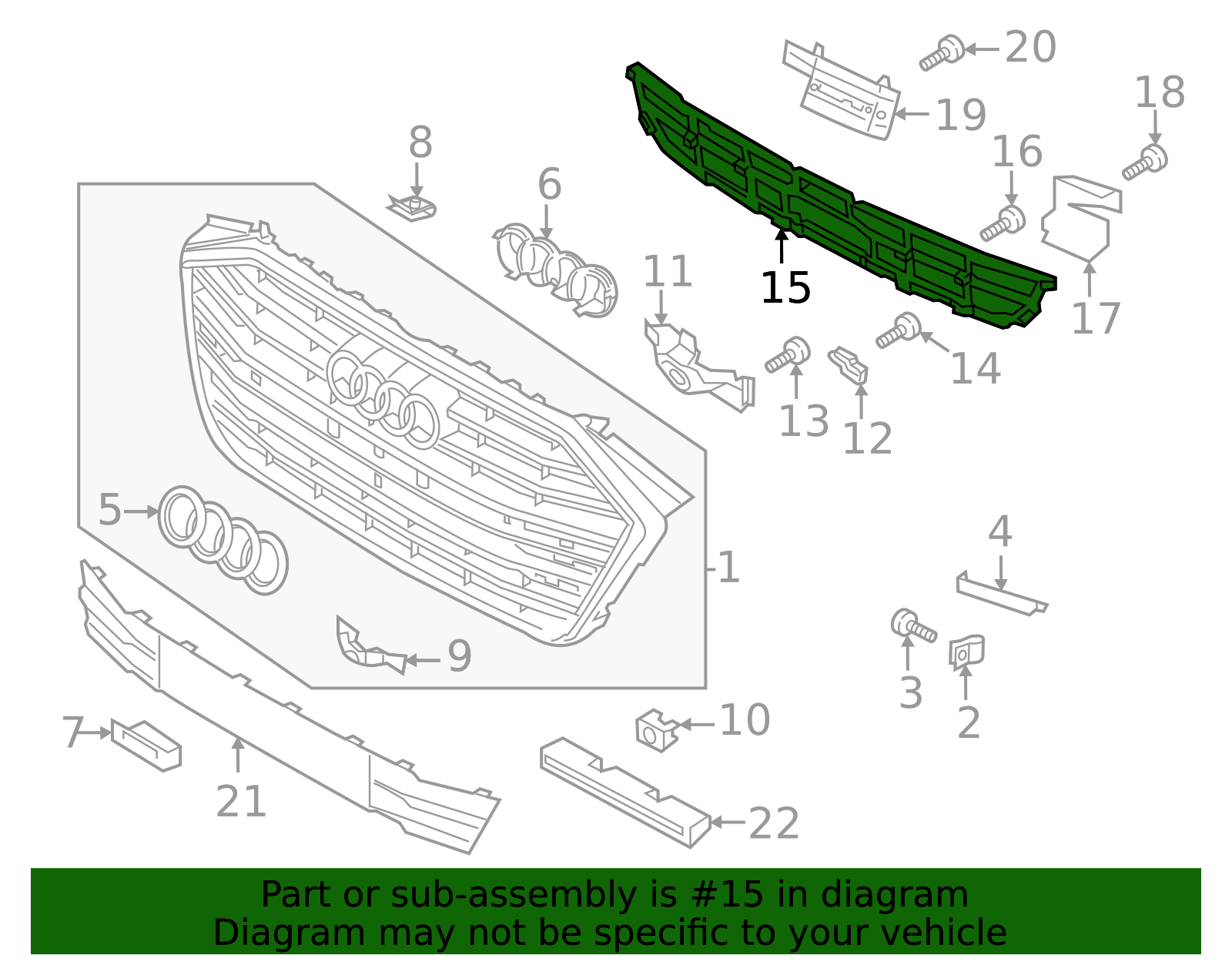 End Plate 4N0-807-683-9B9 | Genuine Audi Parts