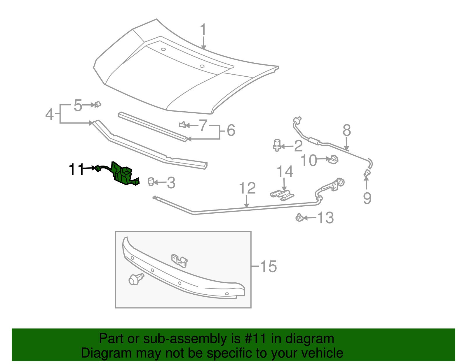 74120-SCV-505 - Lock 2003-2008 Honda Element | Honda Parts Online