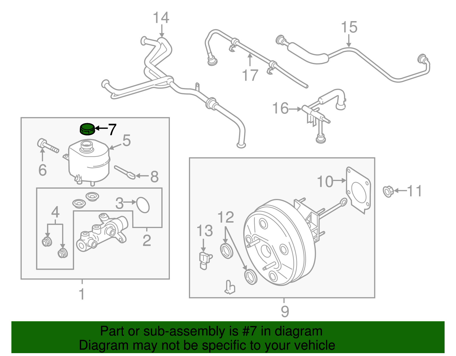 HC3Z-2162-A - Filler Cap 2017-2025 Ford | Ford Parts Direct